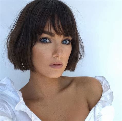 Coolest Short Bob Haircuts With Bangs Styleoholic