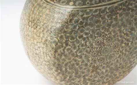 Mishima Flat Vase Touji Graphica Virtual Museum