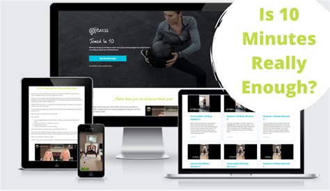 Is 10 Minutes Exercise A Day Enough W Fitness