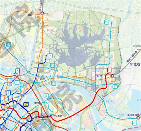 阳逻、双柳、仓埠22号线改道武湖？官方回应！建设规划武汉市
