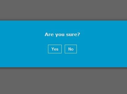 JQuery Plugin For Lightbox Style Confirm Interface ConfirmOn Free JQuery Plugins