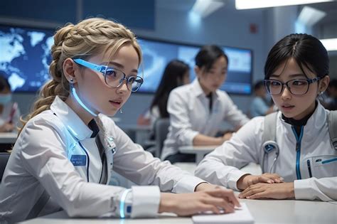 Premium Ai Image The Future Of Language Education Multilingual