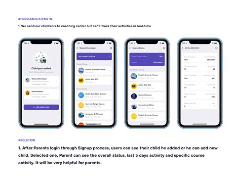 Online Education App UI UX Case Study Behance