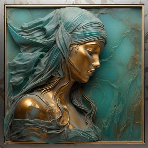 Пин от пользователя Barb Mertz на доске Aqua Bdrm в 2025 г Художник Настенные скульптуры Лицо