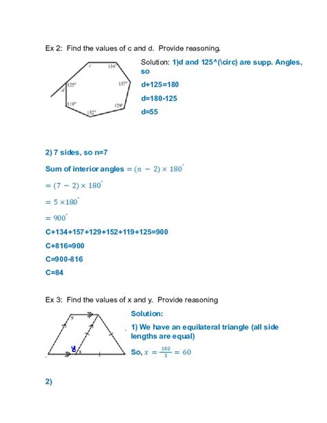 angle relationships in polygons edubirdie