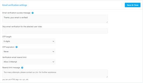 Customer Email Verification For Woocommerce Documentation Woocommerce