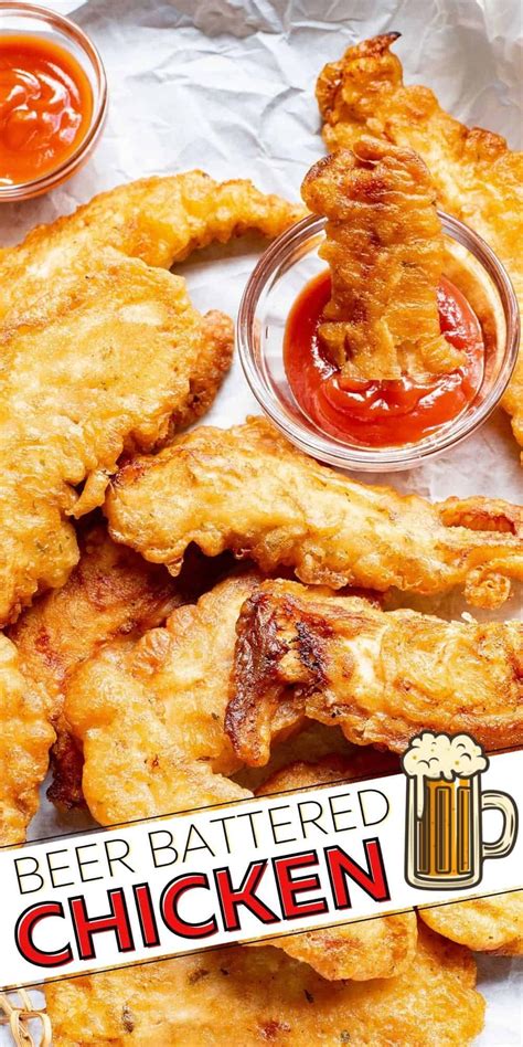 Beer Battered Chicken Tenders Artofit