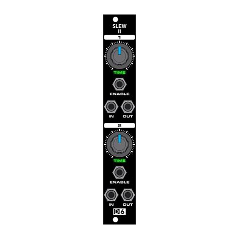 Division 6 Slew Ii Dual Gate Controlled Slew Limiter Reverb