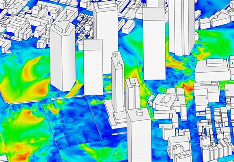 Microclimate Modeling And Pedestrian Safety Features Simscale