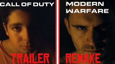 Call Of Duty Mw3 Remake Trailer Makarov Youtube