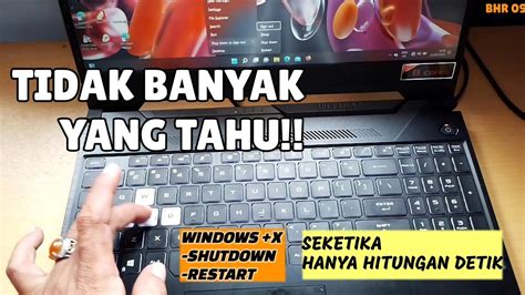 Cara Matikan Laptop Pc Gak Perlu Geser Cursor Mouse Cukup Dengan Cara Ini Lebih Cepat Dan