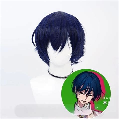 Vtuber Bangs For Charisma Motohashi Iori Cosplay Wig Anime Roleplay Party Costume Prop Synthetic