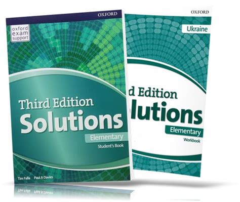 Купить Solutions Elementary, Student's book + Workbook / Учебник ...