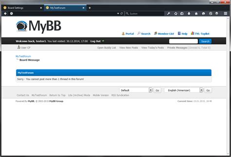 Extend MyBB ThreadLimiter