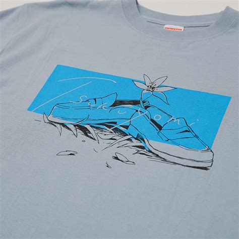 Tシャツ アシッドブルー Free Tooka Base