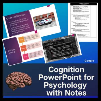Cognition Powerpoint Thinking And Language For Psychology Multiple Formats