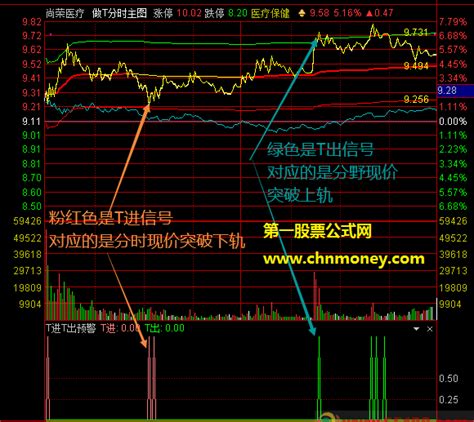 通达信t进t出分时主图与副图公式带有实测预警效果图和加密不限时源码下载通达信公式好公式网