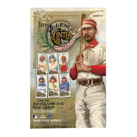 Topps 2022 Allen And Ginter Baseball Value Box Bjs Wholesale Club