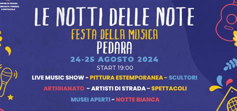 Festa Della Musica A Pedara Agosto 2024 CityMap Sicilia