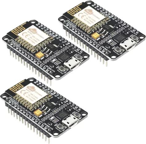 Keeyees 3 Unids Esp8266 Esp 12e Placa De Desarrollo Wifi Wla Envío gratis