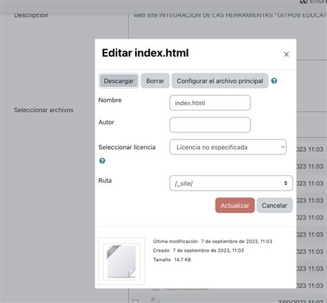 Importar Un Sitio Web A Moodle Github En El Aula