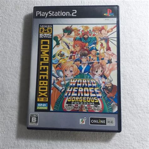 World Heroes Gorgeous De Playstation 2 Japonês Parcelamento Sem Juros