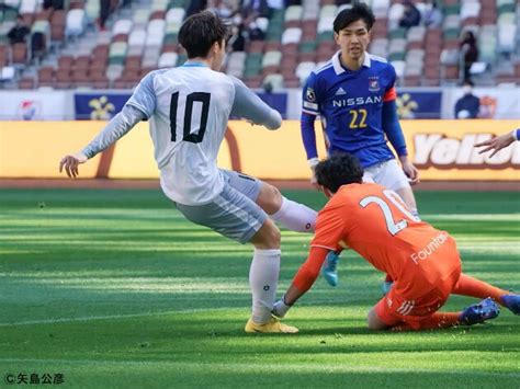 関連写真1 横浜f・マリノスユース対日本高校サッカー選抜の一戦は2 2のドロー決着 高校サッカードットコム