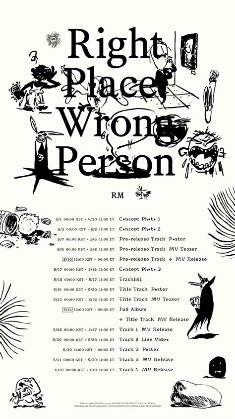 Rm Right Place Wrong Person Promotion Schedule Casas De época Camisas
