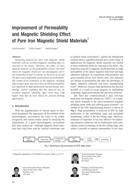 Pdf Improvement Of Permeability And Magnetic Shielding Effect · Pdf Fileincreasing Demand