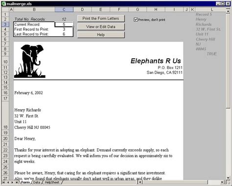 How To Mail Merge Excel To Excel Hoolistocks