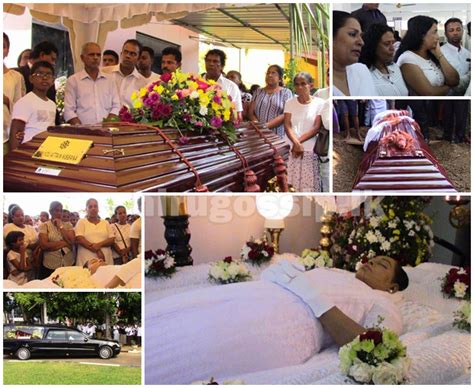 සුවහසක් රසිකයින් සහ ආදරණීය කලාකරුවන් හඬවමින් සෙමින් සෙමින් දුර ගමනක් ආ