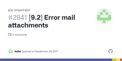 92 Error Mail Attachments · Issue 2841 · Glpi Projectglpi · Github