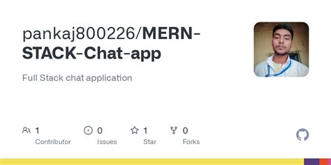 Github Pankaj800226mern Stack Chat App Full Stack Chat Application