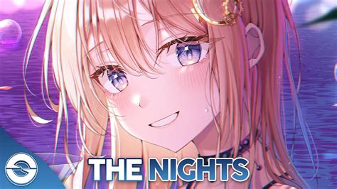 Nightcore The Nights Lyrics Youtube