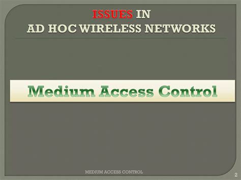 Design Issues In Adhoc Wireless Mac Protocol Pdf Computer Networking Computing