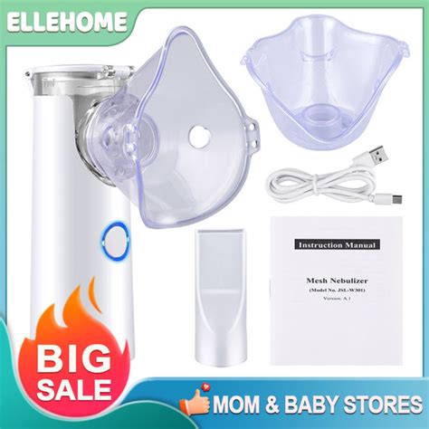 Usb Portable Nebulizer For Asthma Handheld Ultrasonic Nebulizer Rechargeable Inhaler Nebulizer