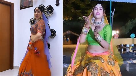 Sapna Chaudharys Moves Are Tempting In Ghaghra See Video Here Iwmbuzz