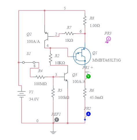 Current Injection Probe Multisim Live