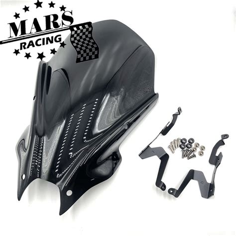 適用於 Yamaha雅馬哈mt09 Mt 09 2021 2022 長款 擋風玻璃 前風擋 前風鏡 導流罩 遮陽板 頭罩 蝦皮購物