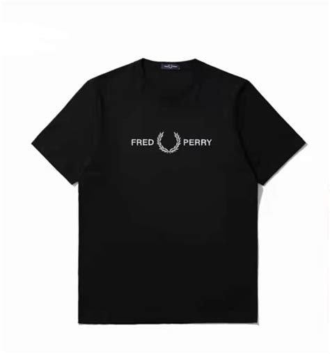 Fp纯棉春夏潮麦穗刺绣经典月桂树圆领情侣纯色短袖t恤打底衫10050虎窝淘