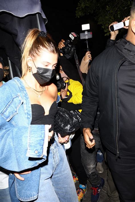 Hailey Bieber Sexy In The Nice Guy Bar Photos The Fappening