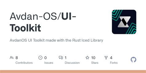 Github Avdan Os Ui Toolkit Avdanos Ui Toolkit Made With The Rust