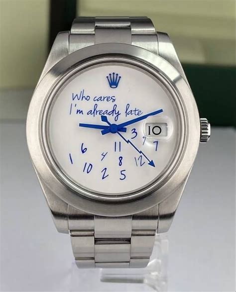 Какая разница что я уже опаздываю Rolex 2016 Rolex Datejust Ii