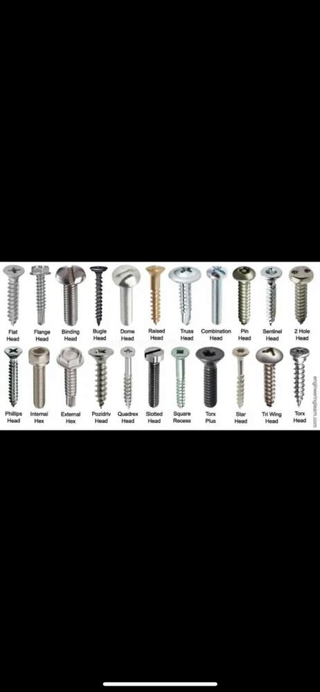 Socket Head Cap Screw Various Type Of Screws Heads Manufacturer From Coimbatore