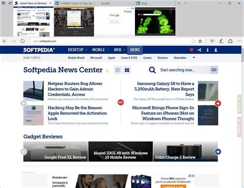 Windows 10 Default Browser Edge New Features Microsoft Edge Jumps Right Over Chrome