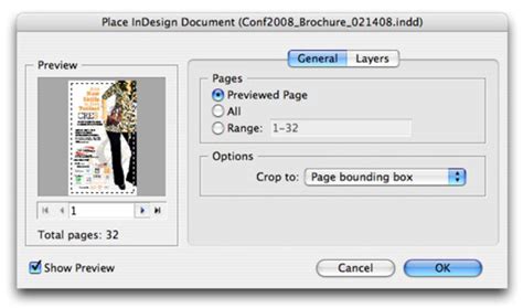 Import Documents Into Indesign Creative Suite 5 Documents Dummies