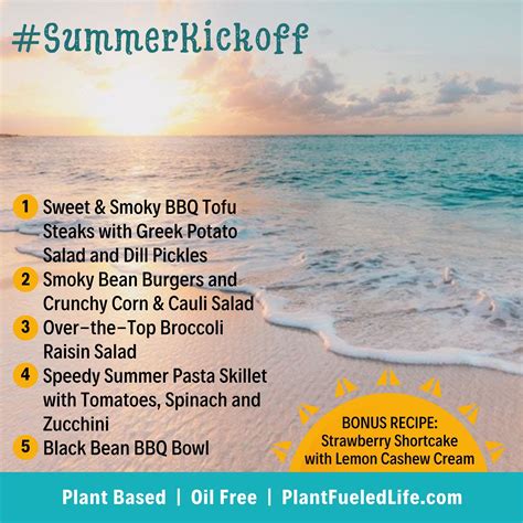 Summer Kickoff Best Vegan Memorial Day Recipes Wfpb