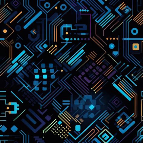 Premium Ai Image Technological Abstractions Digital And Futuristic