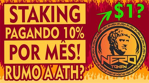 NERO TOKEN STAKING TÁ PAGANDO MUITO RUMO A ATH YouTube
