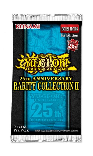 ICv Yu Gi Oh TCG The Th Anniversary Rarity Collection II Announced